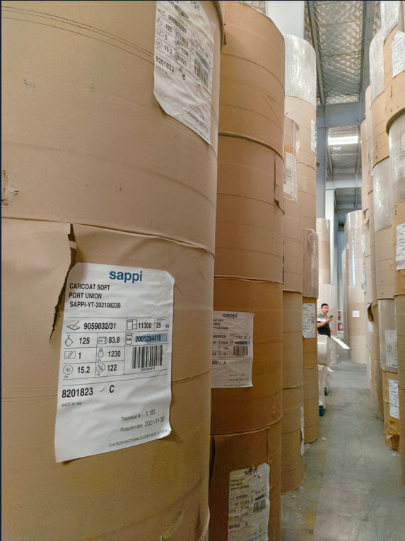 Sappi Food Grade Single-Sided Coated Paper - Coated Paper - Lvo Paper